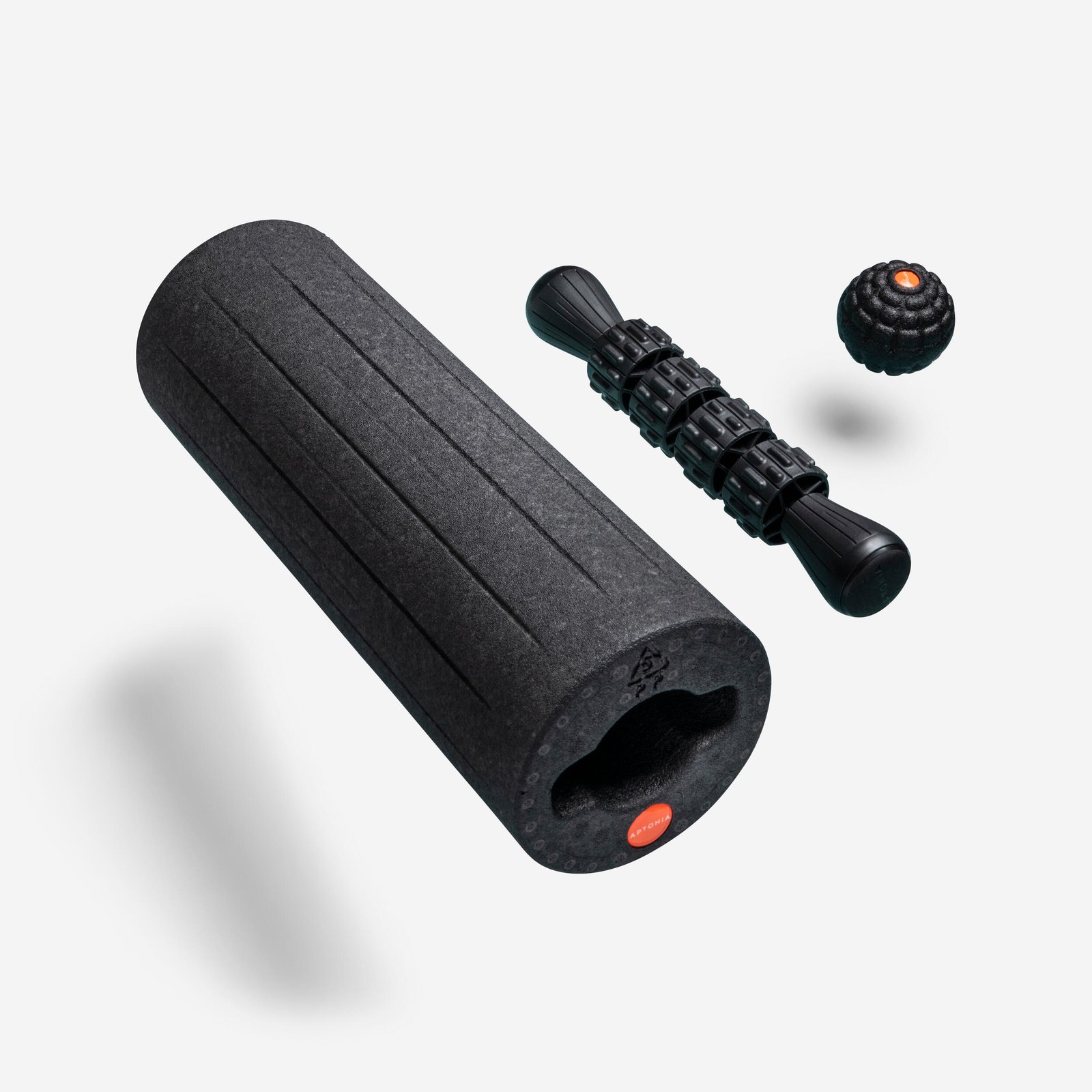 Kit Massage 3 en 1 DISCOVERY 100 – Rouleau, Balle, Bâton
